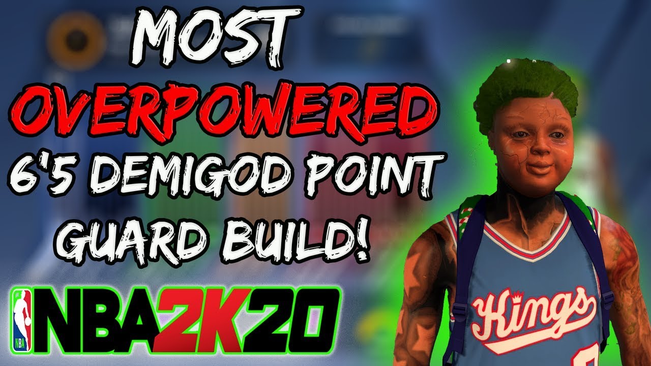 BEST 6'5 DEMIGOD PLAYMAKING SHOT CREATOR BUILD ON NBA 2K20! UNGUARDABLE ...
