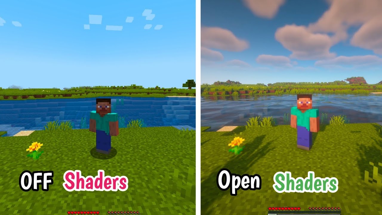 របៀបដាក់ Shader Pack ក្នុង Minecraft Java Edition - How To Install ...
