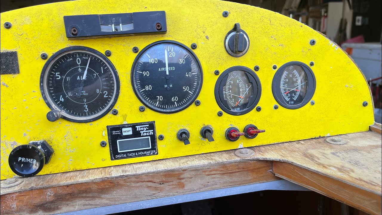 Smashed MiniMax airplane project Rotax 447 - YouTube