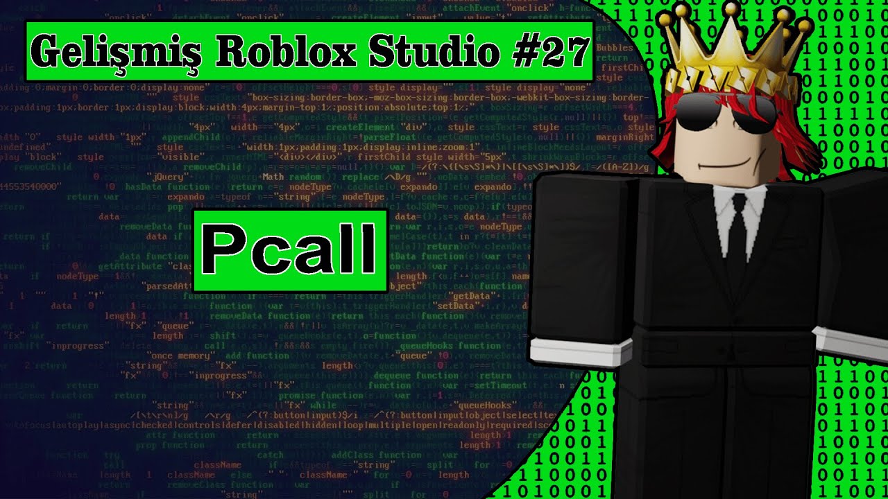 Gelişmiş Roblox Studio Dersleri #27 - Pcall - YouTube