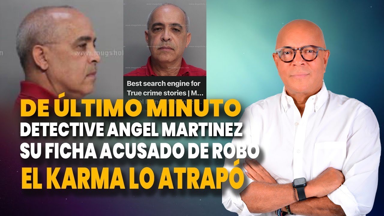De Último Minuto: Ángel Marti con una ficha policial por Robo en la ...