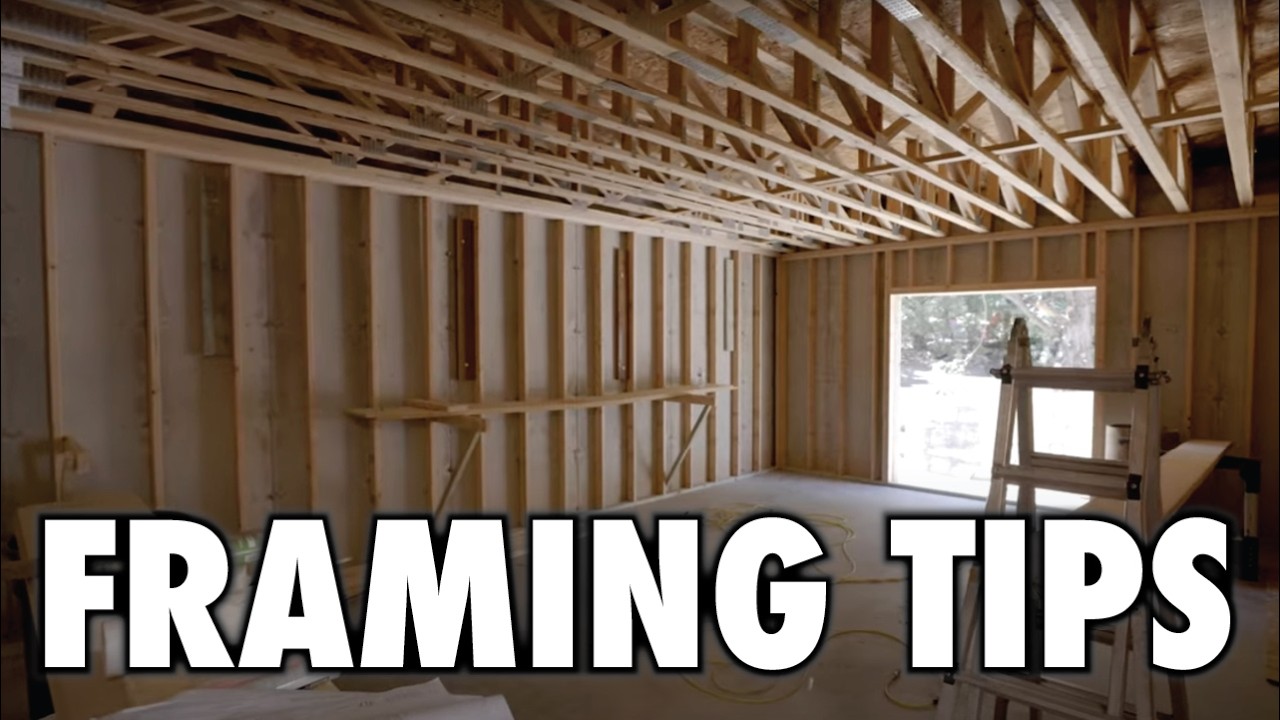 3 Tips during the framing process of your home - YouTube