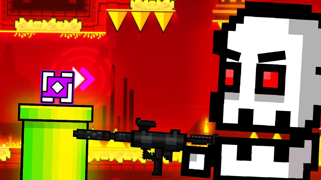 "Press Dash" (Press Start x Dash) by NukeForceX | Geometry Dash 2.2 ...