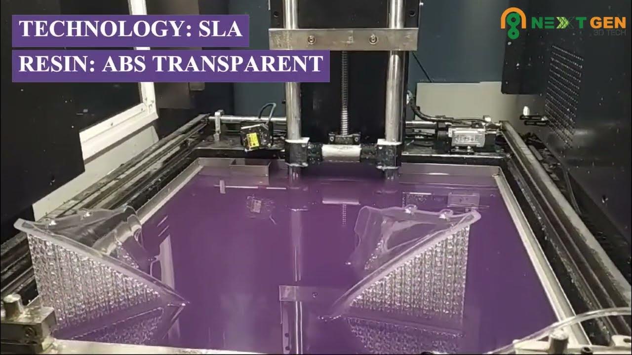 TRANSPARENT 3D Printing. - YouTube