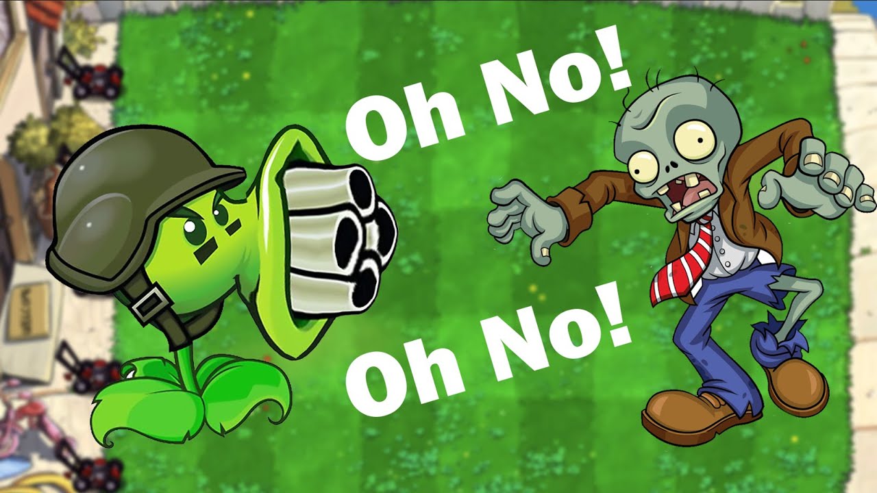 Strongest Fusion plants vs zombies hybrid mod game play - YouTube