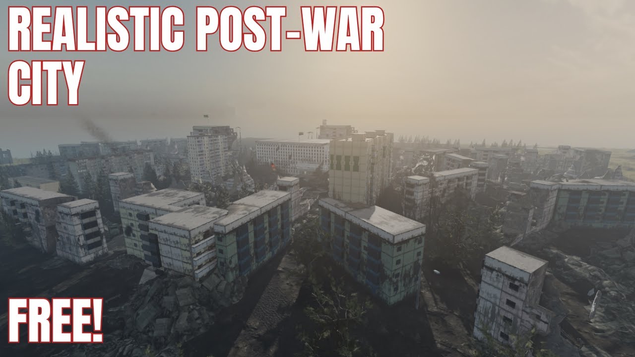 ROBLOX - REALISTIC POST-WAR CITY RP (FREE!) - YouTube
