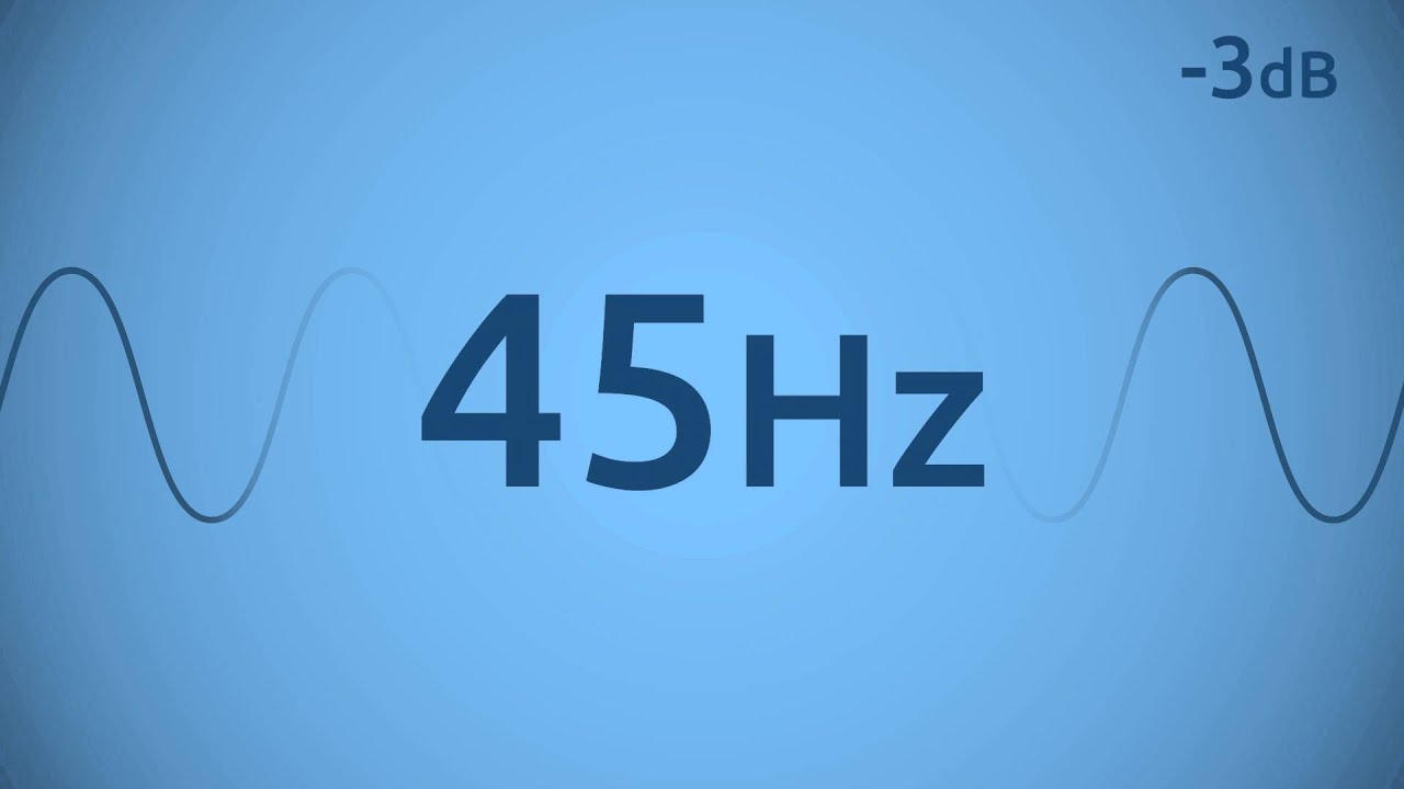 45 Hz Test Tone YouTube