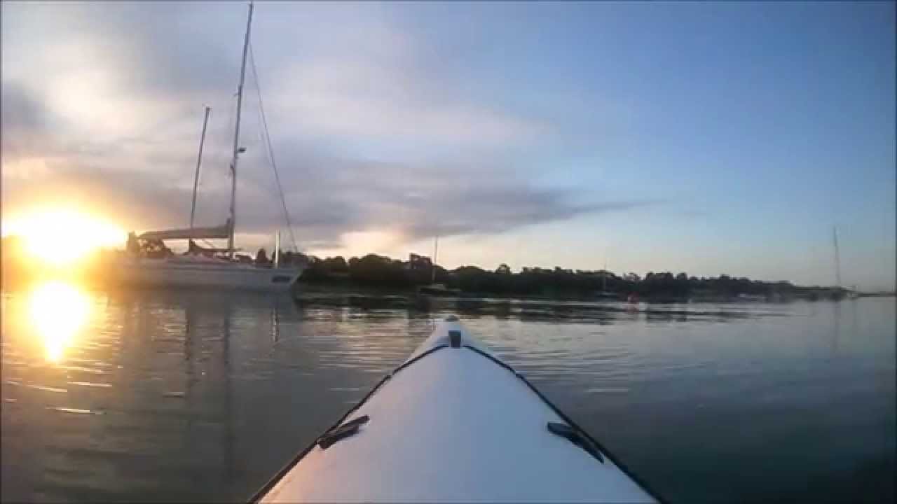 Warsash to Keyhaven on Epic V6 kayak - YouTube