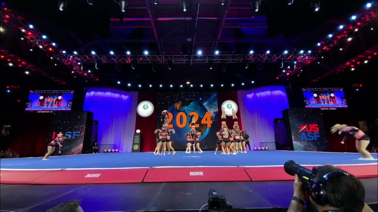 ECE Bombshells- The Cheerleading Worlds Finals 2024 - YouTube