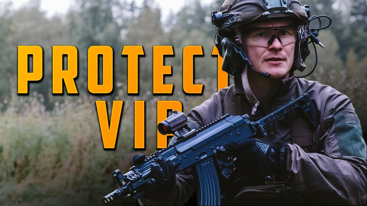 Protect VIP! / Airsoft TM AKX Gameplay - YouTube