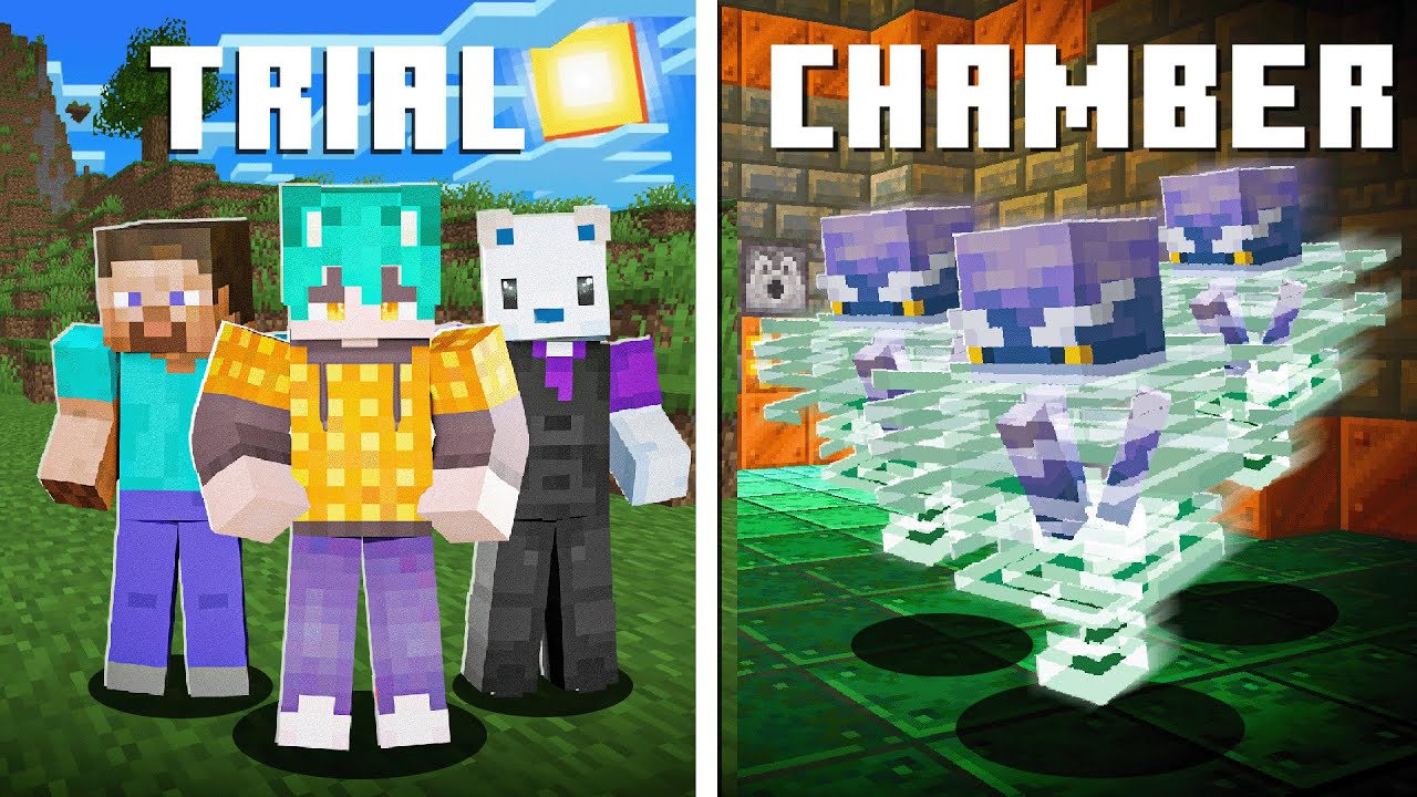 100 Players Vs Minecraft's Trial Chamber! - YouTube