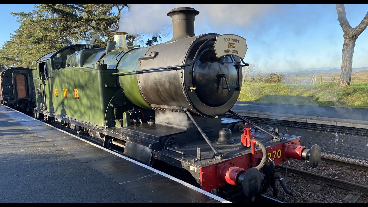 GWR 4270's last day in service - Gloucestershire Warwickshire Railway ...