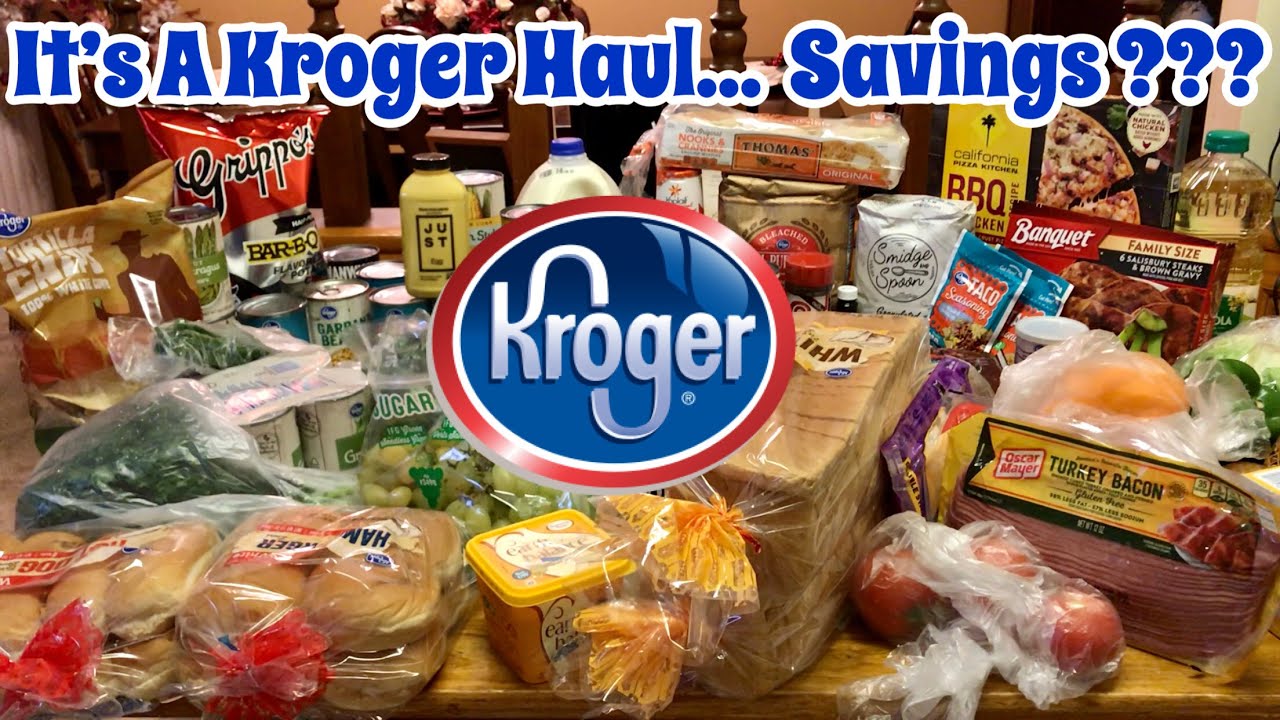 Kroger Haul 2020 ~ Any Big Savings? Buy 5 Save 5 Event!!! - YouTube