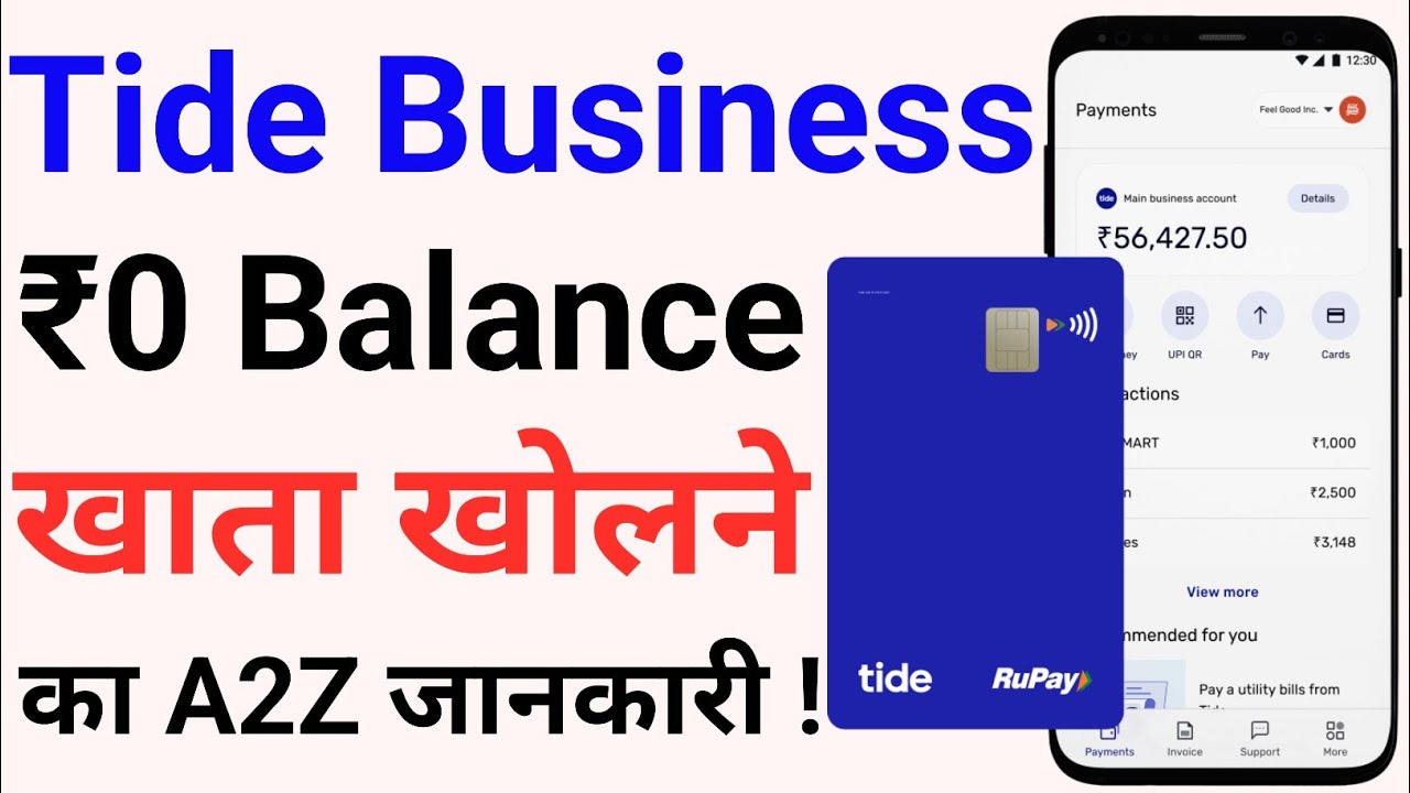 How to Open a Tide Business Account 2025 ! Tide Account Open Kaise kare ...