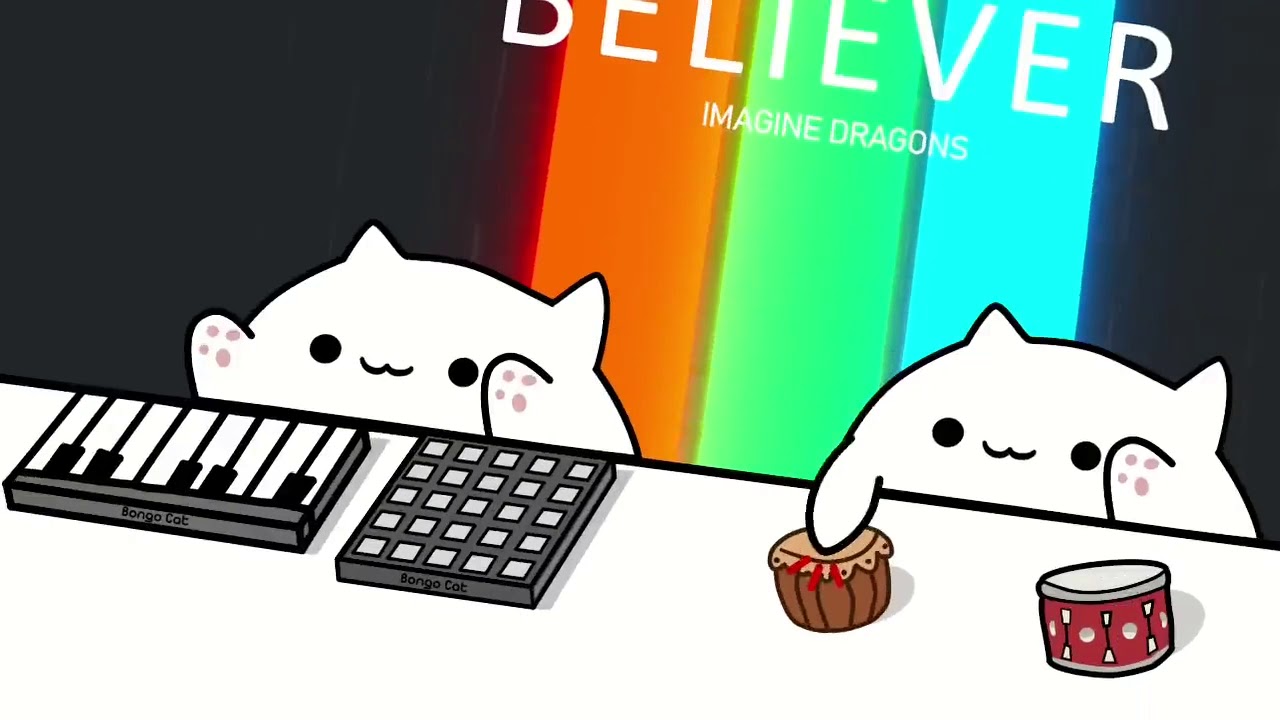 Bongo Cat - Believer - YouTube Music