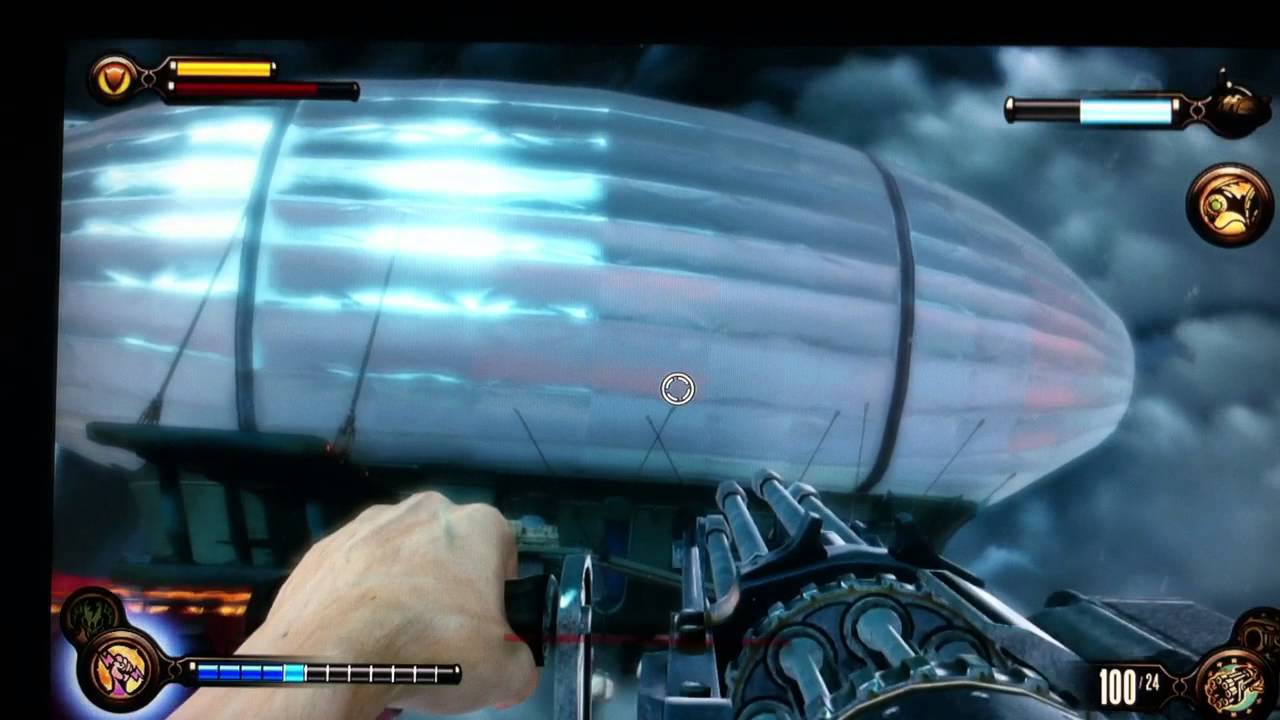 BIOSHOCK INFINITE - final fight - mode 1999 - under the zeppelin - PS3 ...
