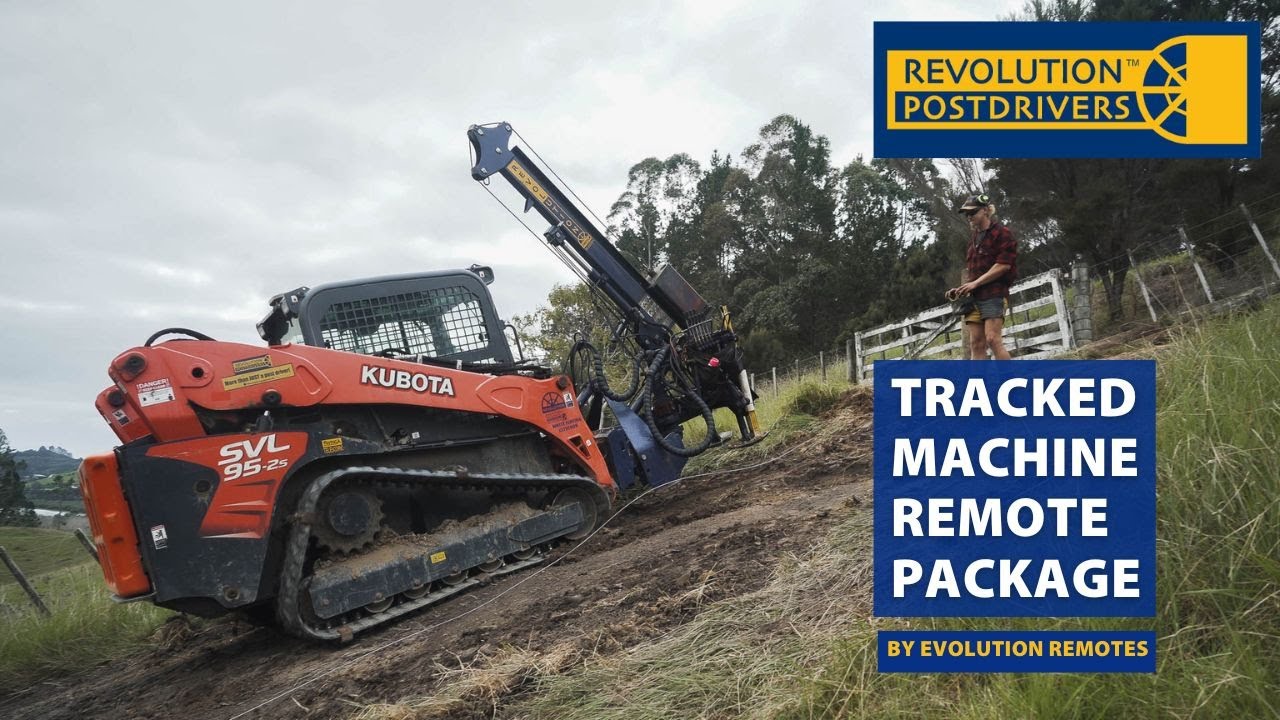 Revolutionize Your Tracked Machine with the Evolution Remote Control ...