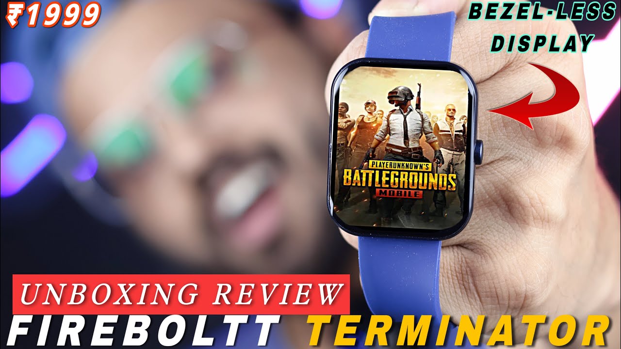 Biggest *BEZEL-LESS DISPLAY* Smartwatch Under 2000 || Fire Boltt ...