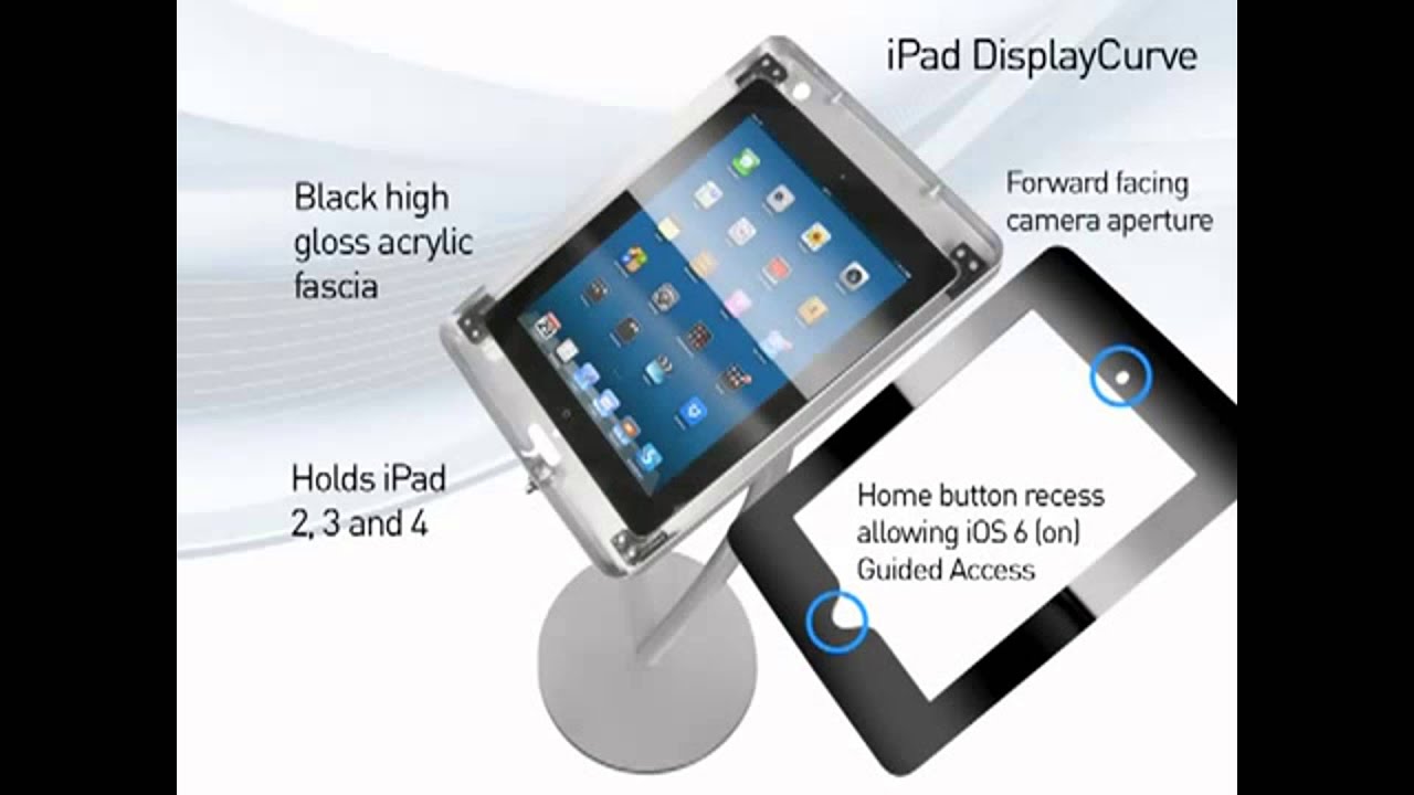 Introducing the new iPad Curve Display Stand - YouTube