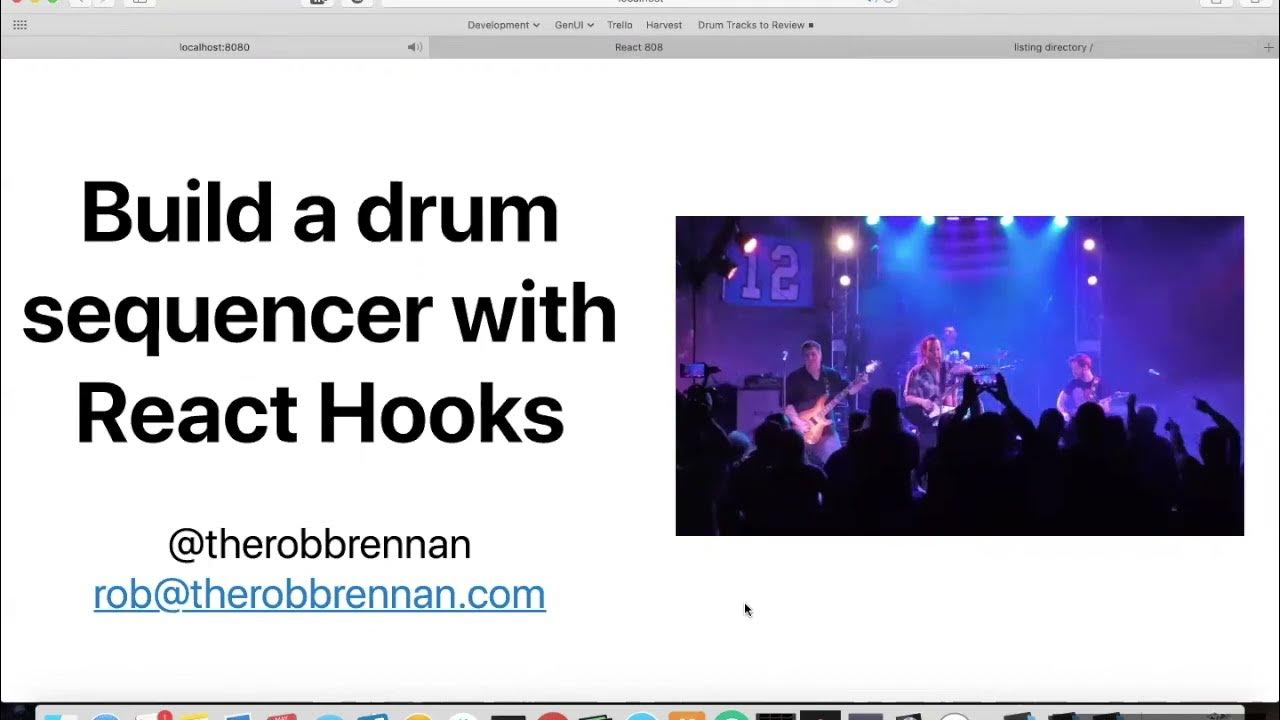 Building a Drum Sequencer with React Hooks - YouTube