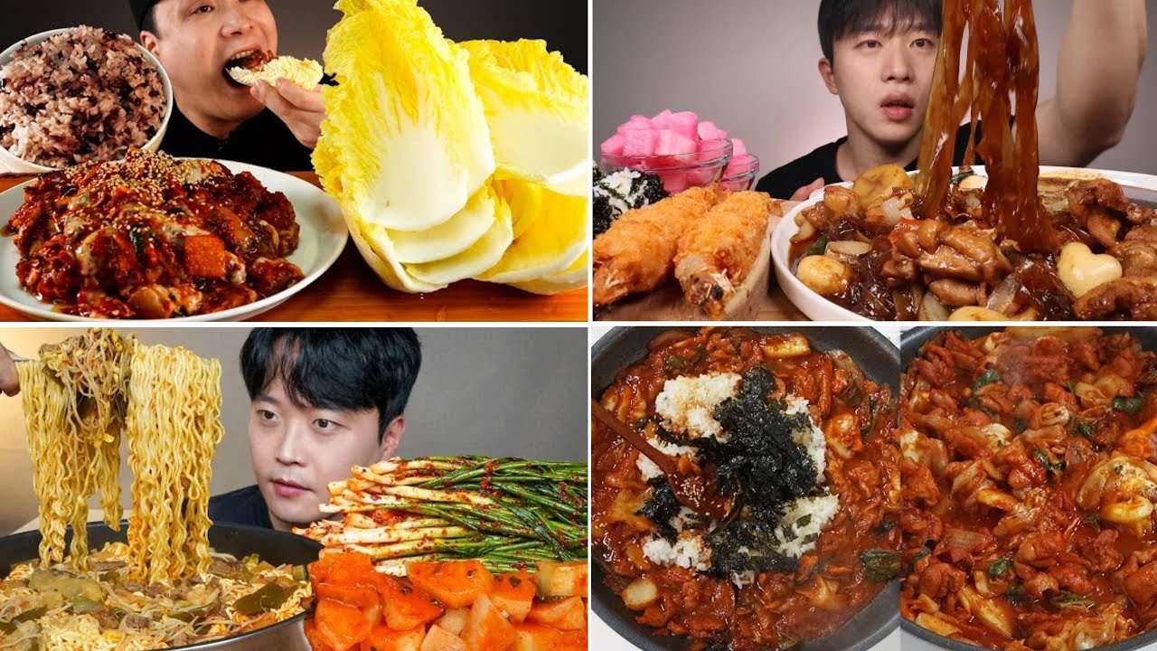 Mukbang những món ăn Hàn Quốc tập 36 Siêu cay. 271222 - YouTube