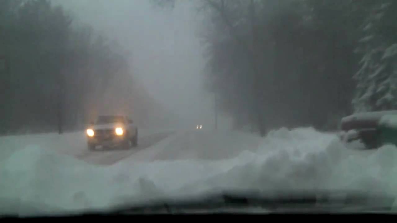 Winter Driving in Minnesota - YouTube