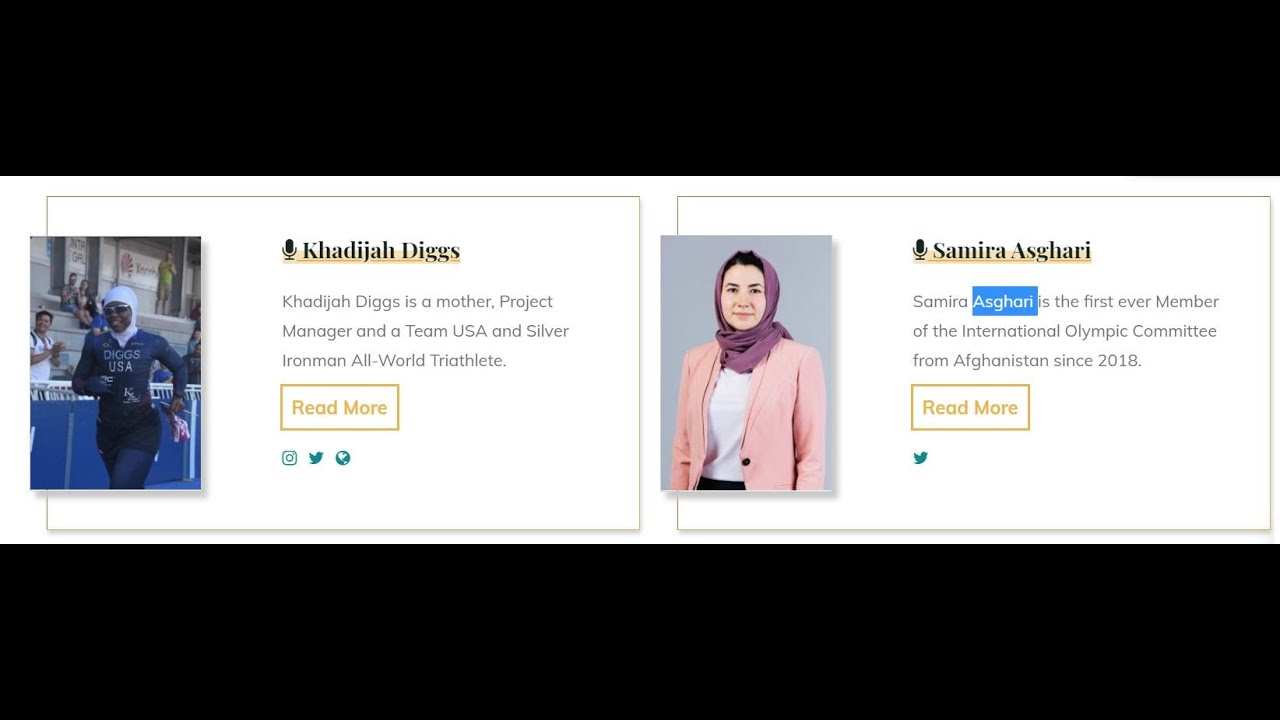 Stories of Inspiration with Khadijah Diggs and Samira Asghari - YouTube