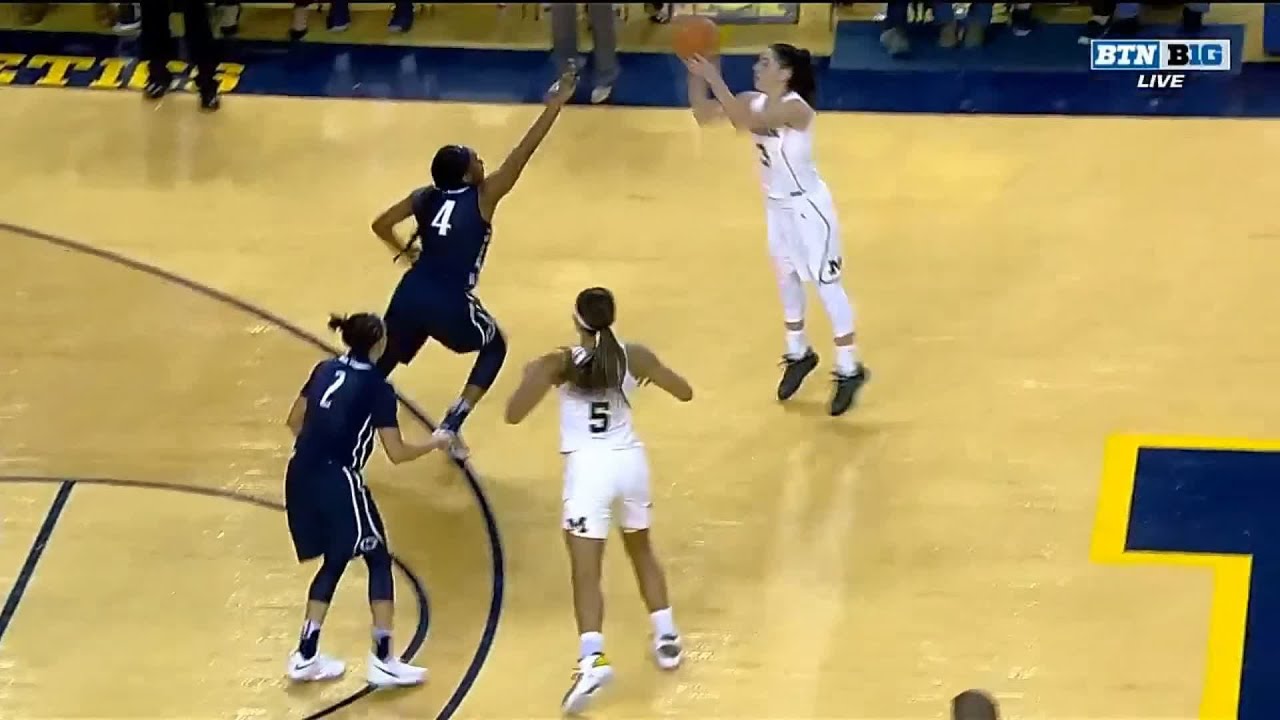Katelynn Flaherty's 10th 3-Pointer vs. Penn State - YouTube