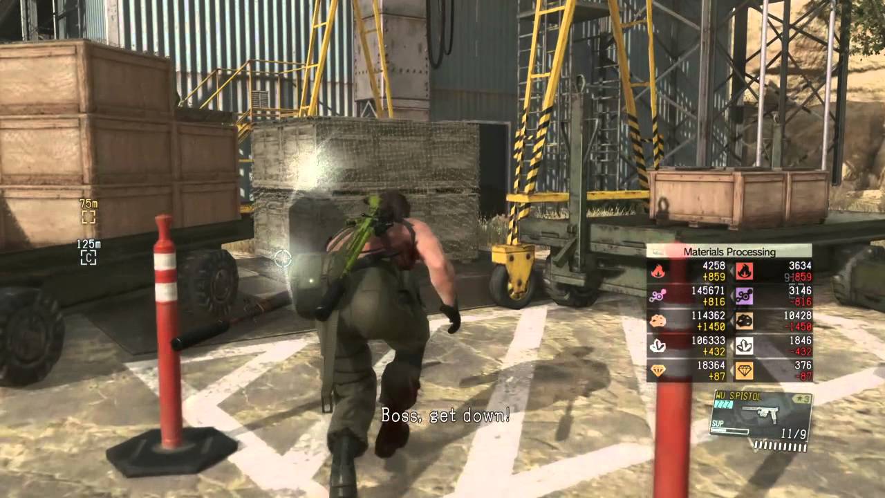 MGS5 Secured the glamour model vertical poster at central base camp ...