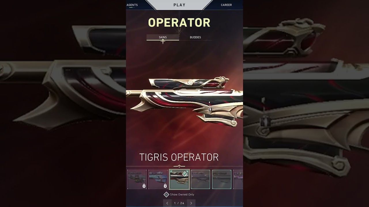 Tigris Skins Valorant #valorant #valorantclips #tigris #shorts - YouTube