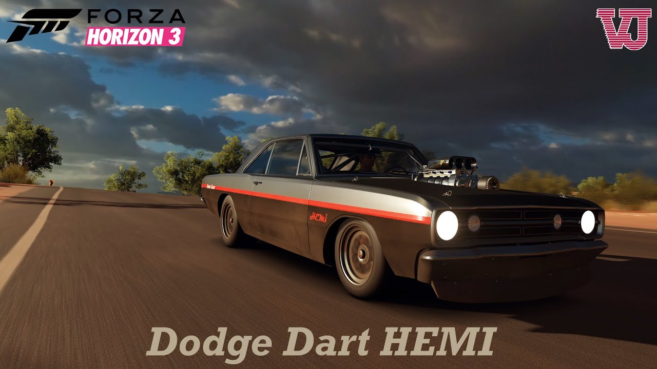Forza Horizon 3 Dodge Dart Hemi Corridas + Carro de Celeiro [PT-BR ...