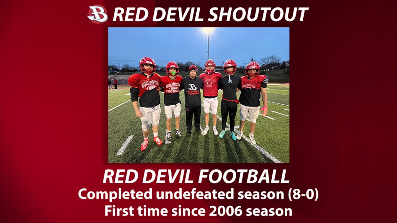 Red Devils Football Player