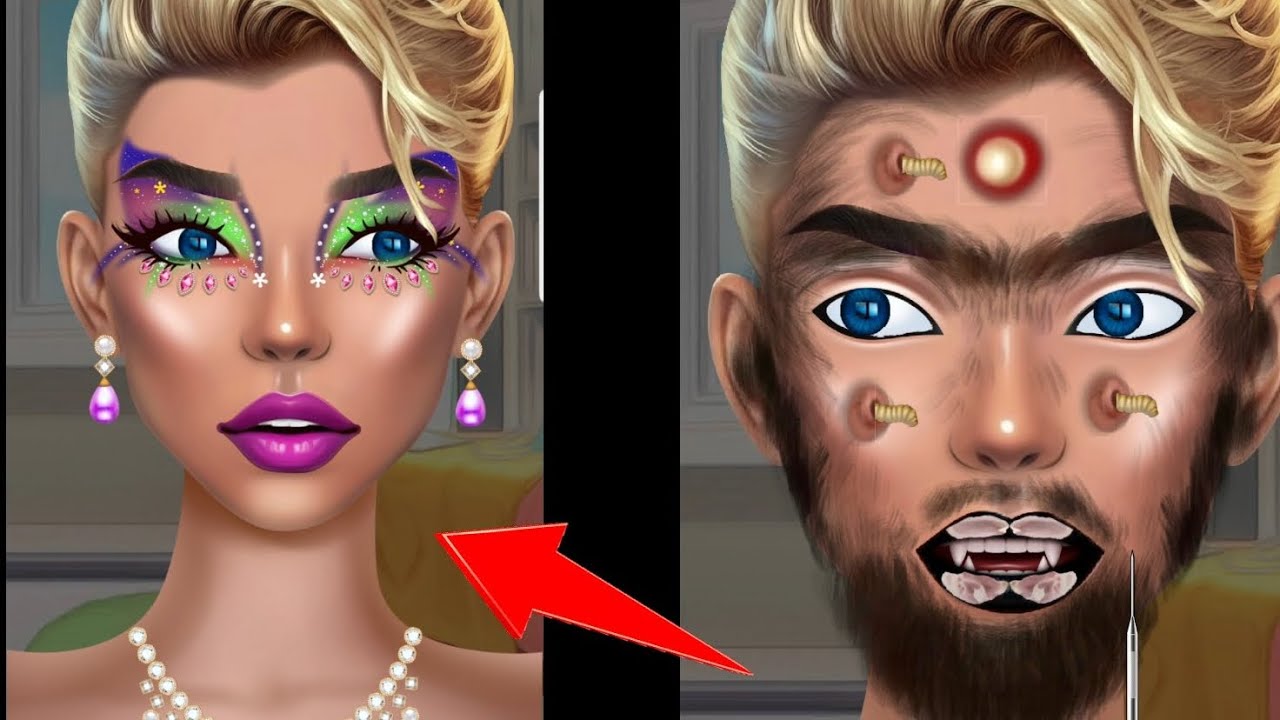 ASMR | Removing hair and facial pimples, Deep Clinging, turning a ...