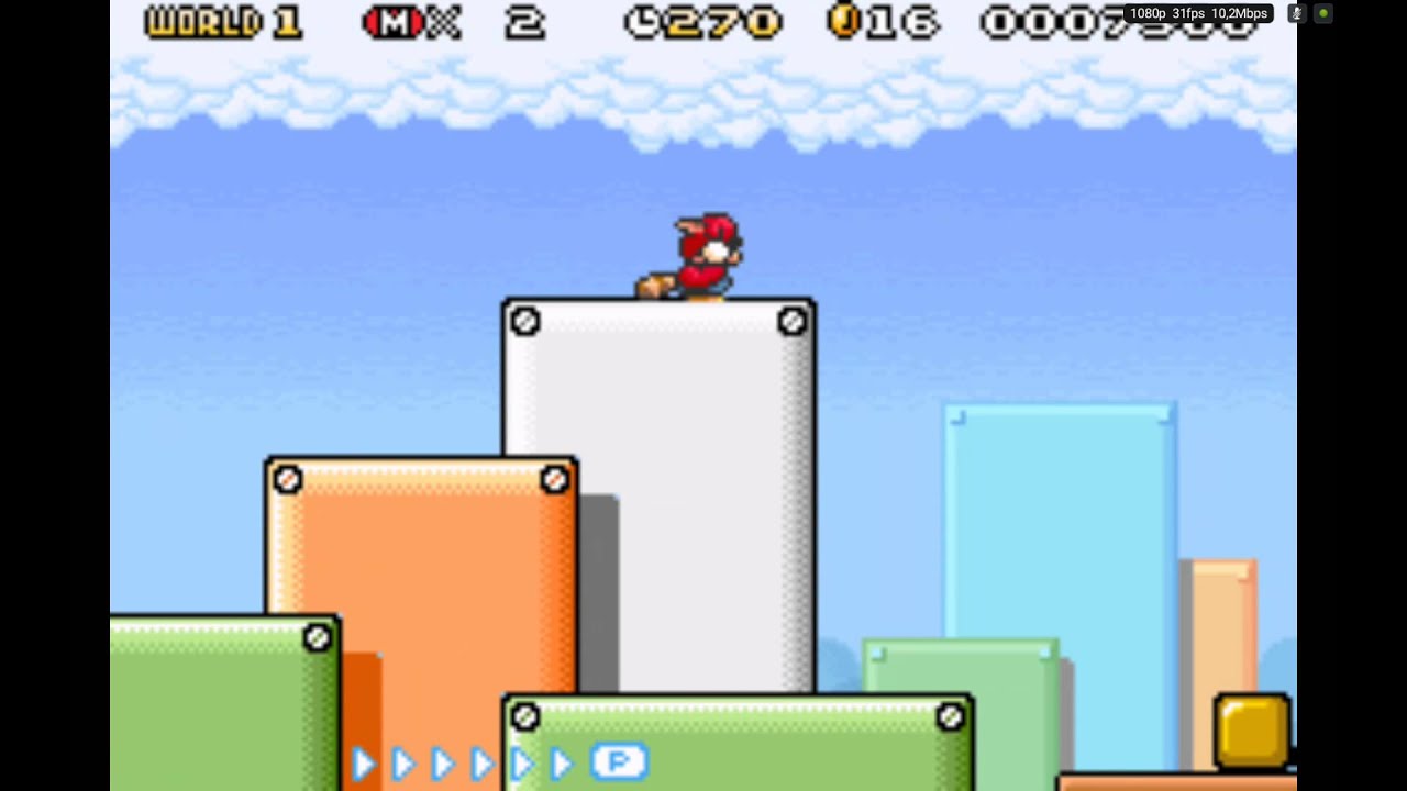 Nvidia Shield Tablet GBA emulator Super Mario 3 - YouTube