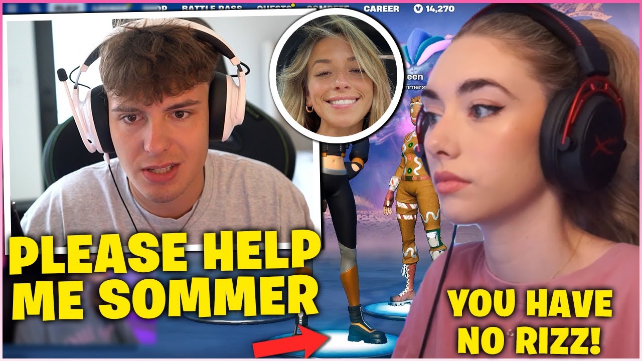 CLIX Asks SOMMERSET for Dating Advice on LIVE STREAM & Reveals His New ...