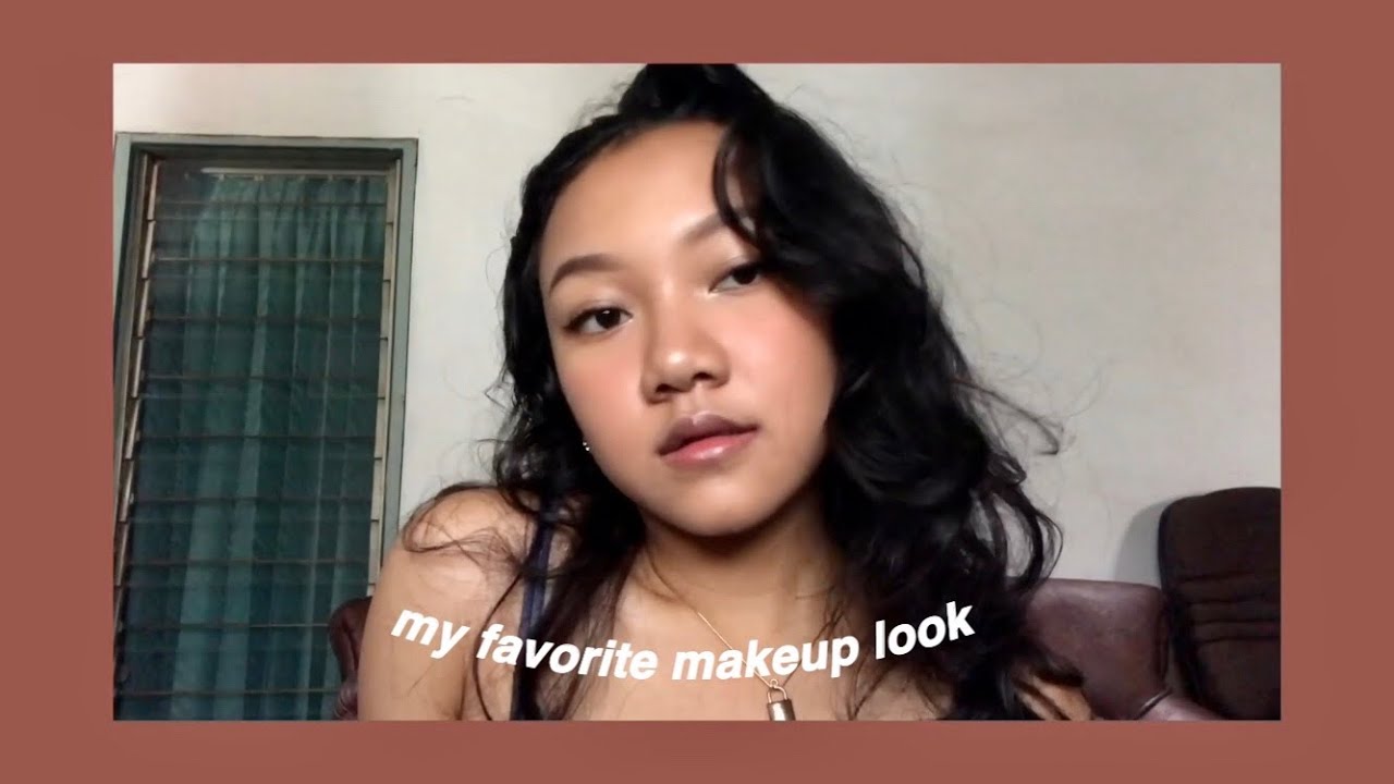 simple aesthetic makeup 🍒(beginner friendly) - YouTube