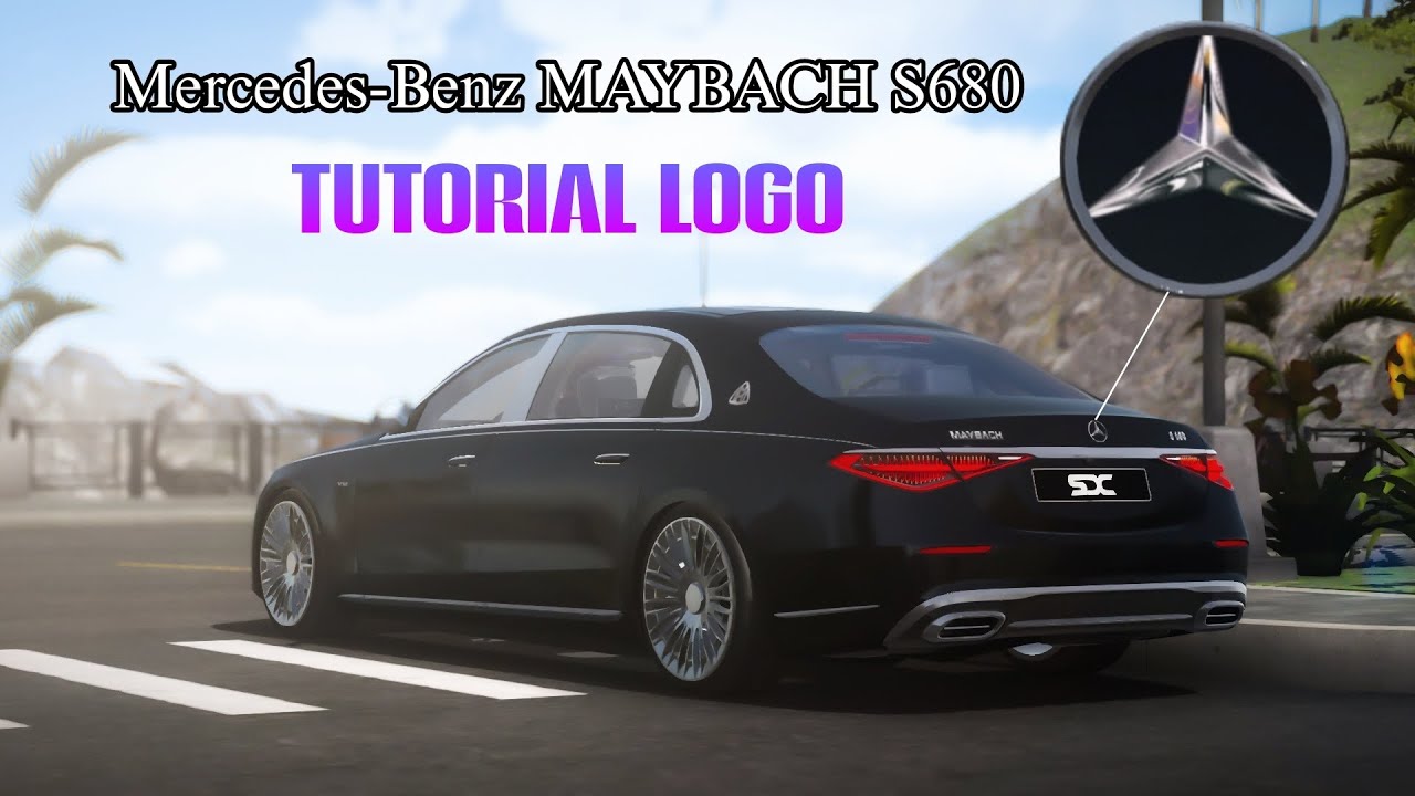 Tutorial on Creating a High-Quality Mercedes-Benz MAYBACH S680 Logo in ...