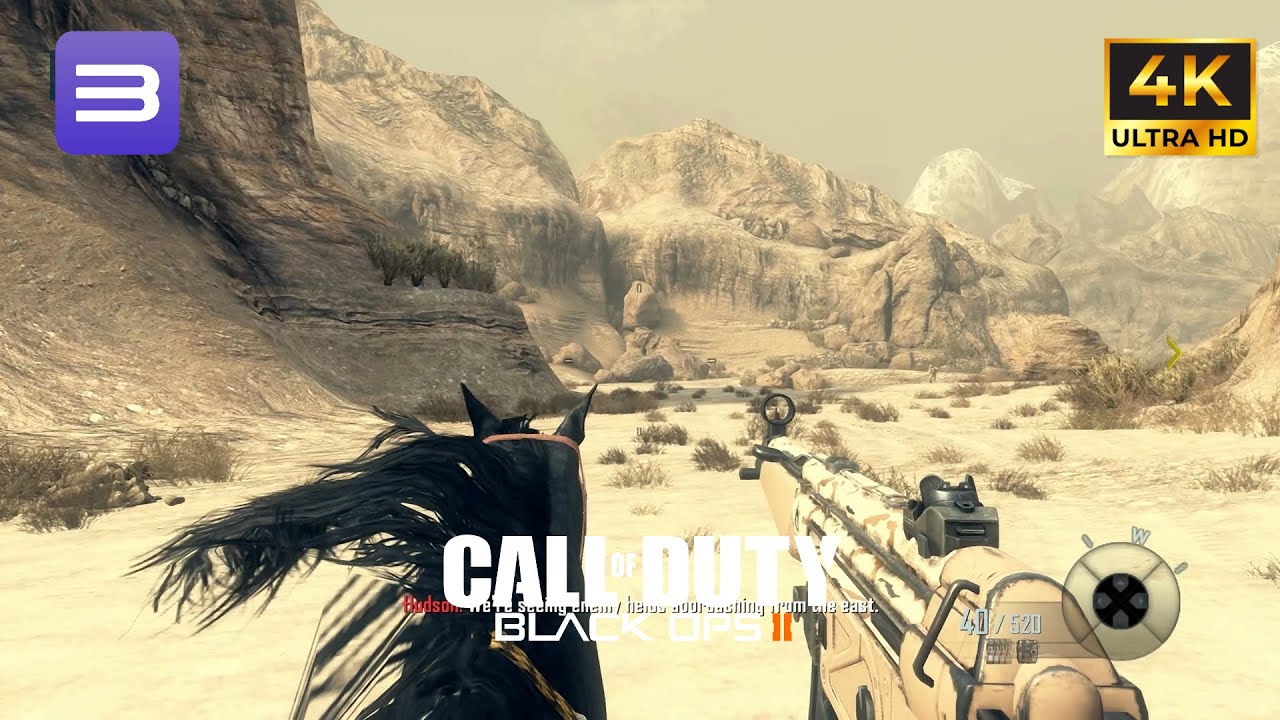 RPCS3 | Call of Duty: Black Ops 2 | Mission 3: "Old Wounds" 4K FSR ...