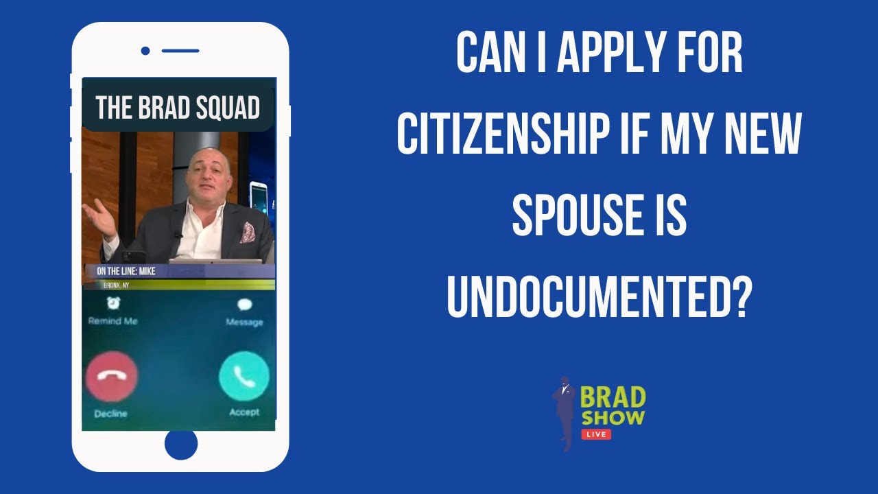 Can I Apply For Citizenship If My New Spouse Is Undocumented? - YouTube