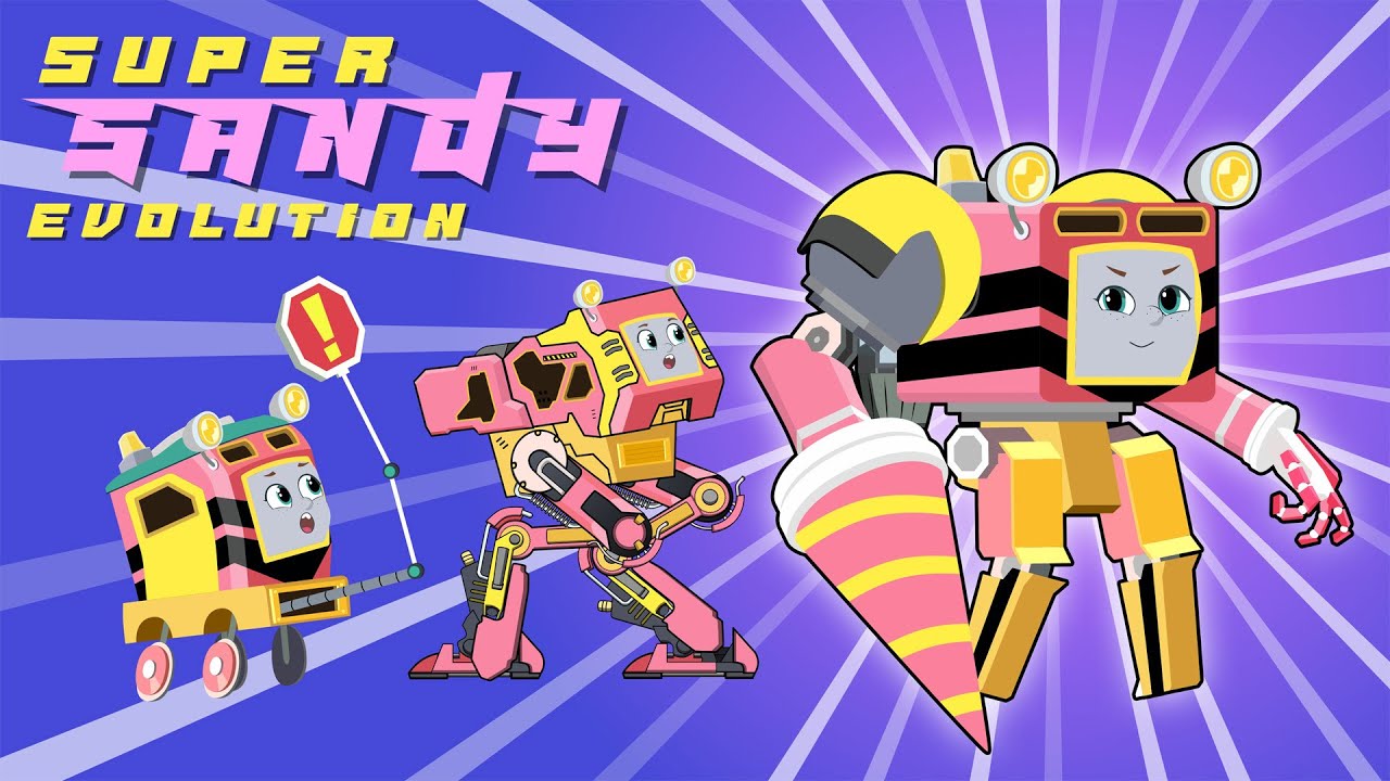 Super Sandy Evolution! | Among Us and Trains #soloanimation - YouTube