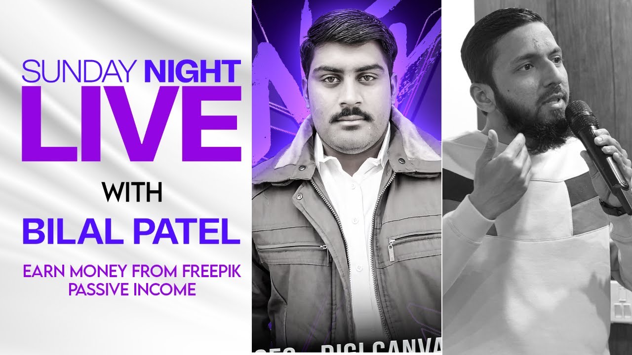 Earn Money from Freepik | Passive Income Ft. Bilal Patel | DigiCanvas - YouTube