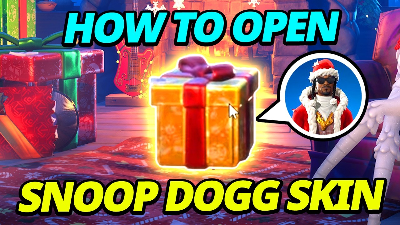 *SECRET* How to UNLOCK Christmas Snoop Skin?? How to Open All ...