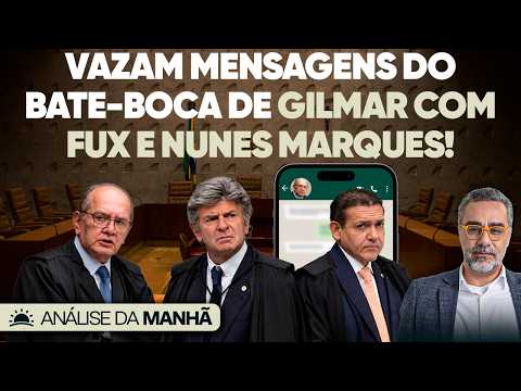 🚨 Gilmar se Descontrola e Ataca Nunes Marques e Fux no Zap!