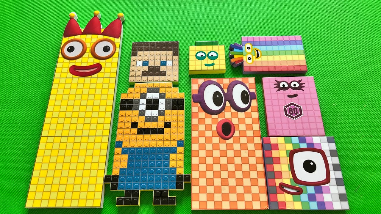 Looking for Numberblocks Puzzle Tetris NEW 784 & Minions Space ASMR ...