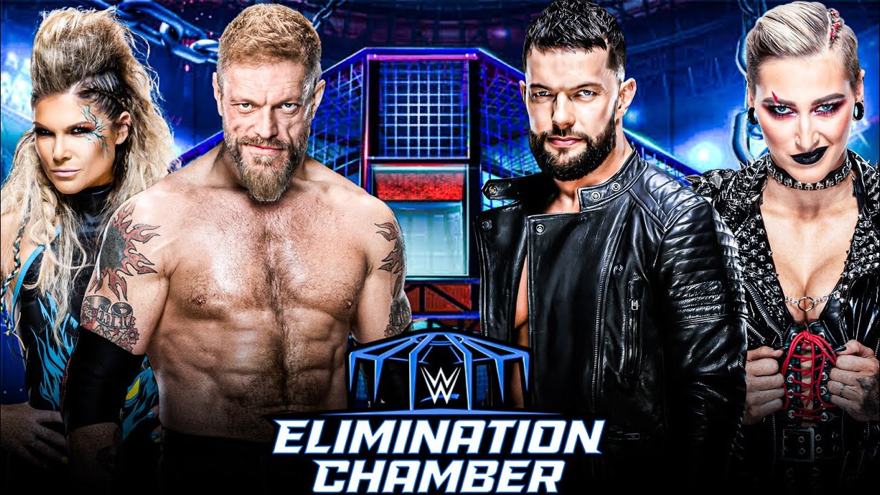 Edge & Beth Phoenix Vs Finn Balor & Rhea Ripley | WWE Elimination ...