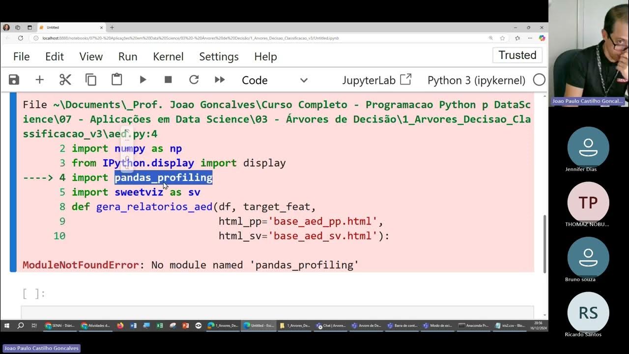Árvore de Decisão com Python - Estudo Flores - Parte 2 - YouTube