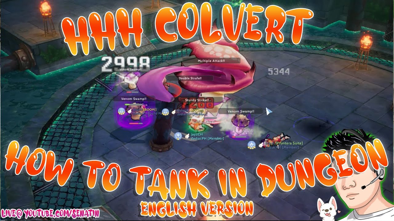 Pure Vit Knight How to Tank in Culvert Dungeon - Ragnarok Origin - YouTube