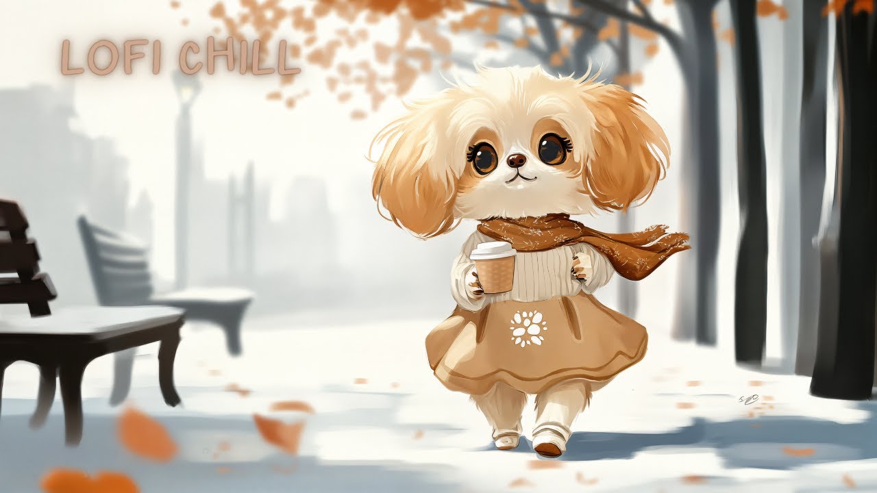 🌿 Chill Time LO-FI | 1 Hour | Shih Tzu Lofi | Cute & Relaxing LO-FI ...