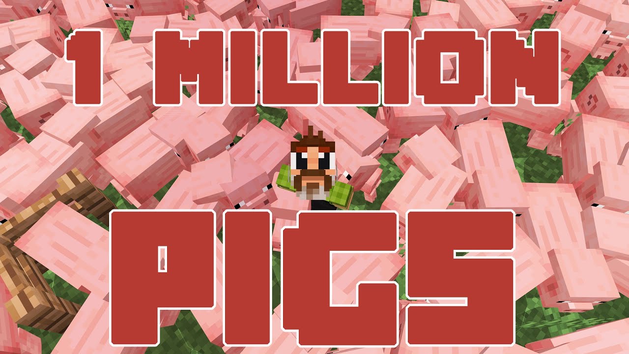Giant Pig Farm in Minecraft! - YouTube