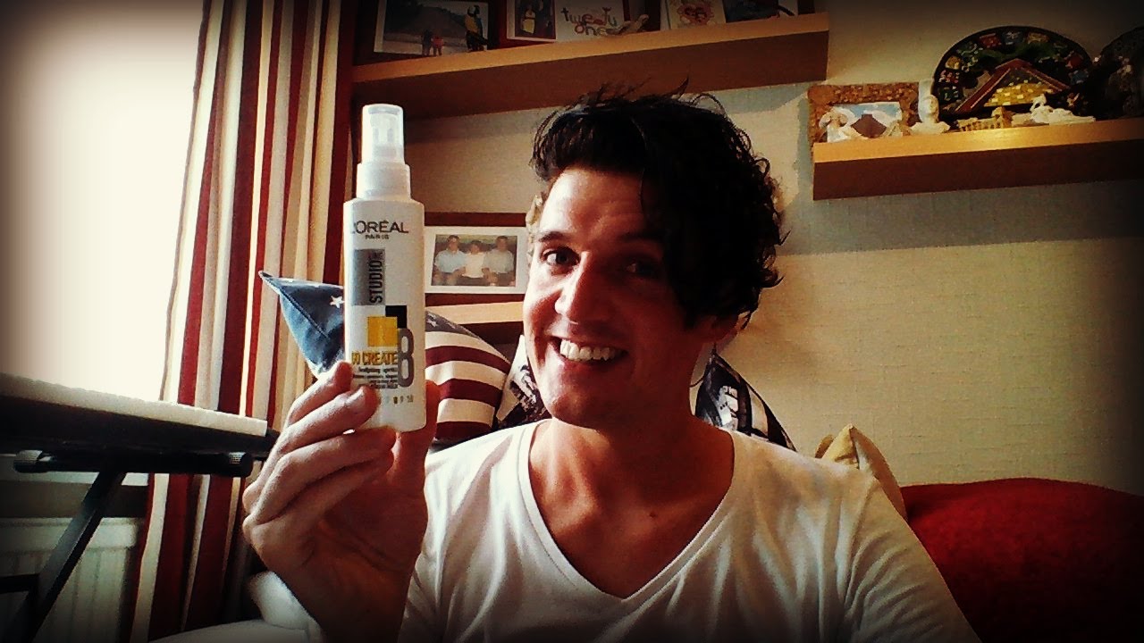 Loreal Paris Studio Line Go Create... SCULPTING SPRITZ! - YouTube